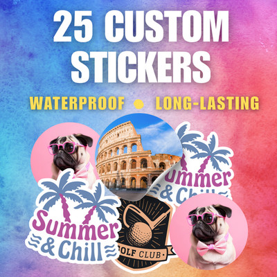 Custom Stickers Bulk Vinyl, Custom die cut stickers, Order Bulk custom ...