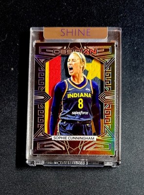 Sophie Cunningham Obsidian, Fever Jersey Card Art 1/1 Created By SHINE | eBay