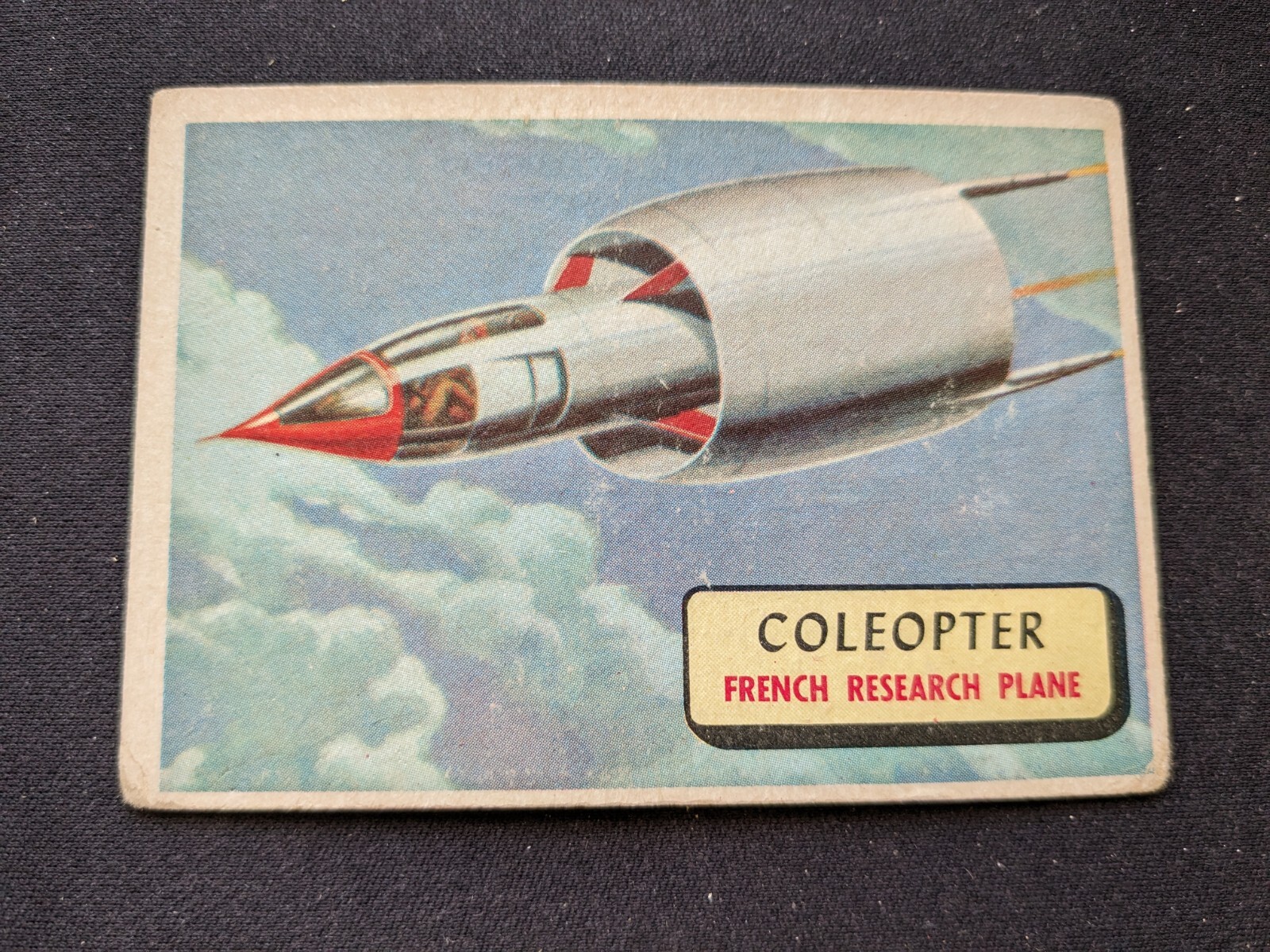 1957 Topps Planes of the World Card # 85 Coleopter - French Research ...