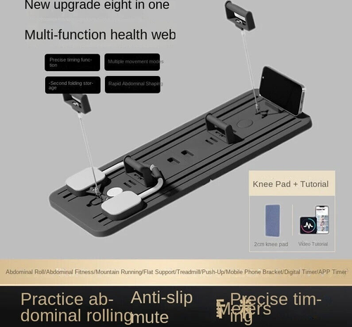 Unisex New Multi-functional Web Wheel Fitness Board Home Exercise Abs ...