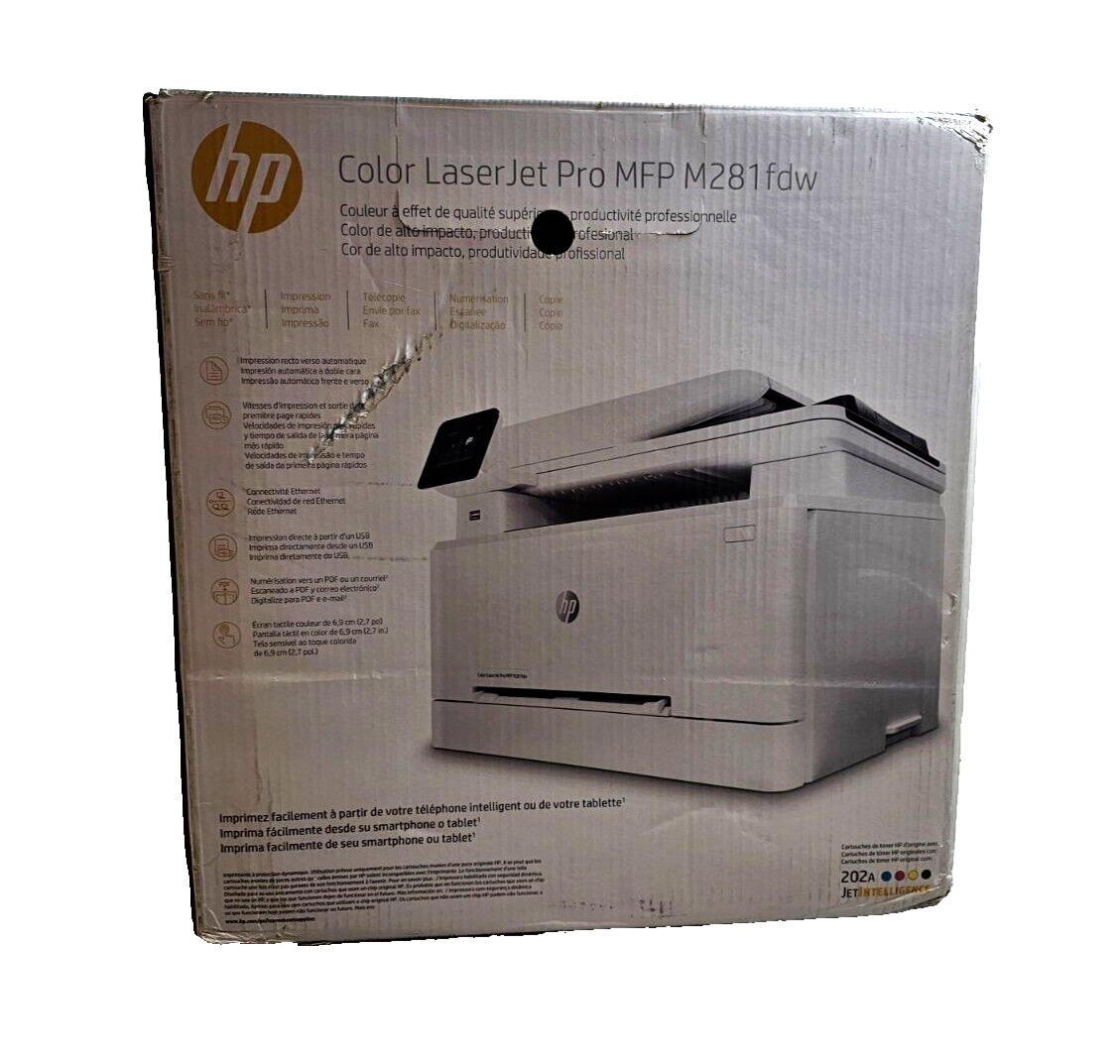 HP LaserJet Pro M281fdw Laser Printer for sale online | eBay