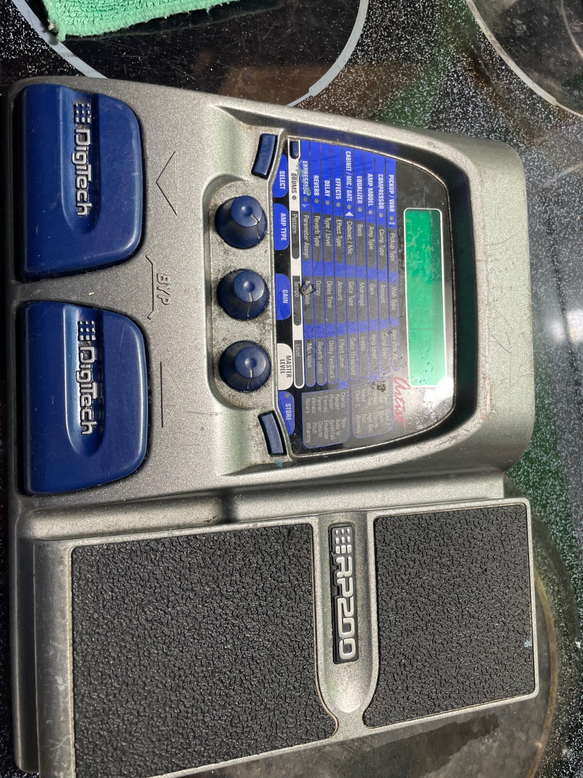 DigiTech RP-200 Multi-Effects Guitar Effect Pedal AS IS PARTS REPAIR ...