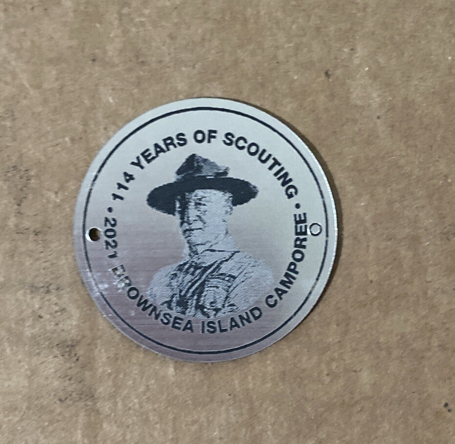 2021 Brown Sea Island Camporee Coin Medallion Baden Powell BSA | eBay