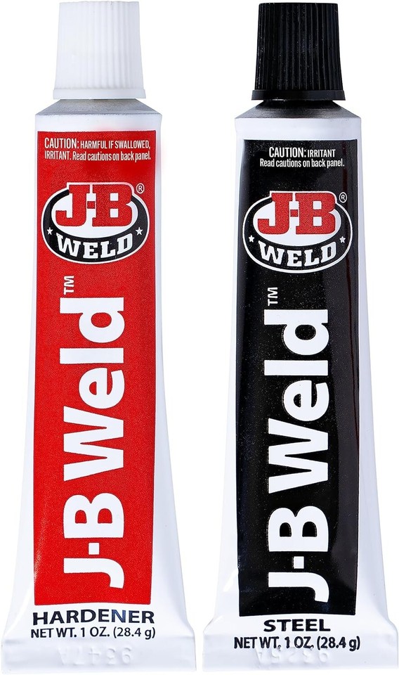 STRONGEST JB WELD ORIGINAL COLD WELD STEEL EPOXY GLUE STRONG BOND ...
