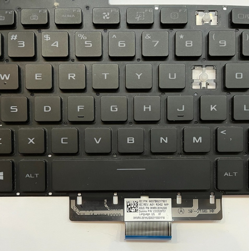 ASUS ROG Zephyrus G15 GA503Q Laptop US Keyboard One Key Cap + Hinge ...