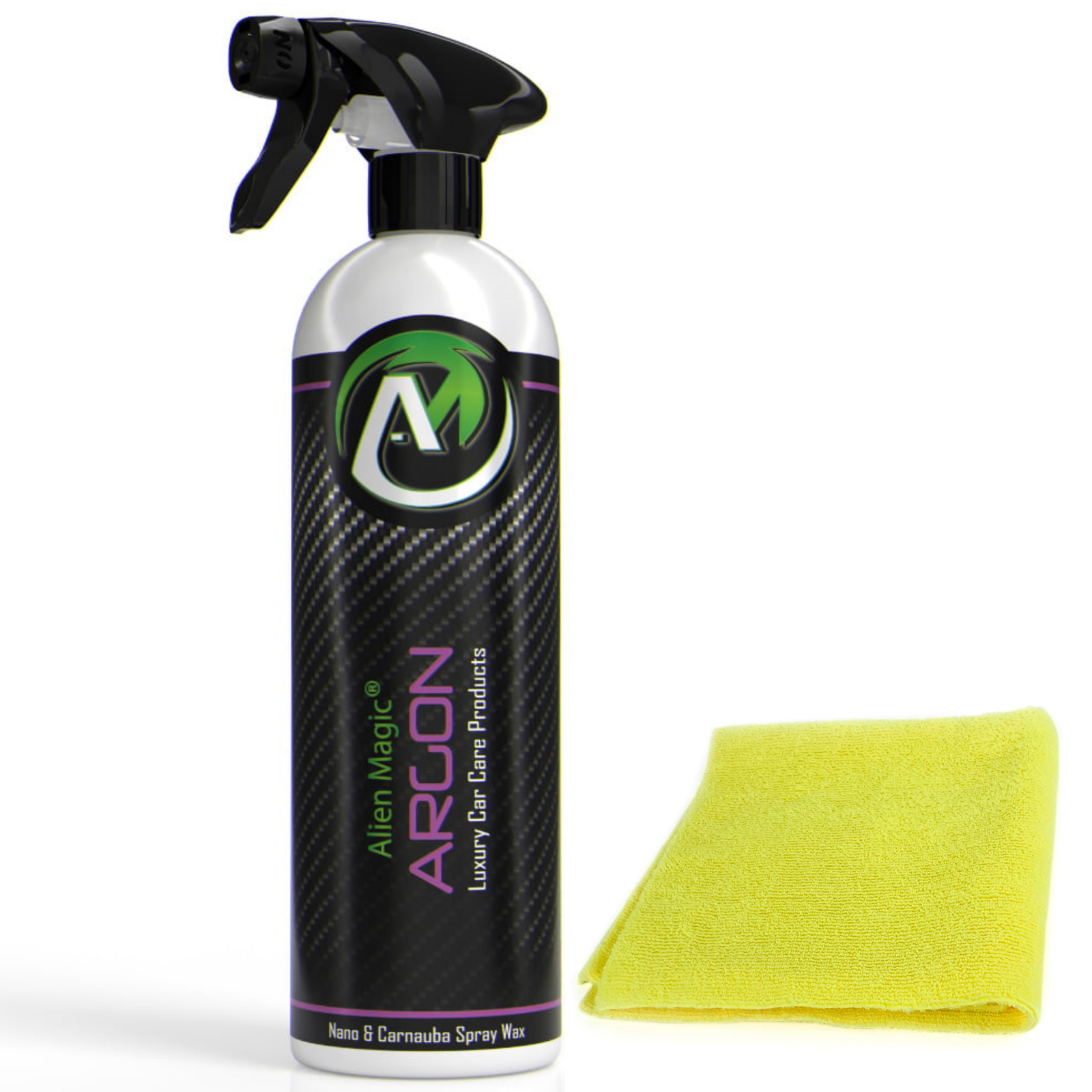 Alien Magic Quick Detailer Argon Gloss Enhancing Spray Wax 500ml ...