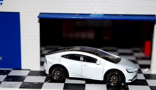 1:64 Scale 2023 toyota Prius Prime White '23 Diecast Model Replica Car ...