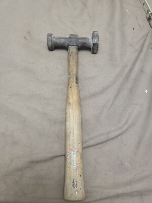 VINTAGE MTM Auto Body Hammer - Square & Round Faces for Bumping Fenders ...