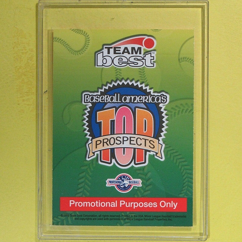 RICK ANKIEL 1999 PROMOTIONAL SAMPLE PROSPECTS # Prince William Cannons ...