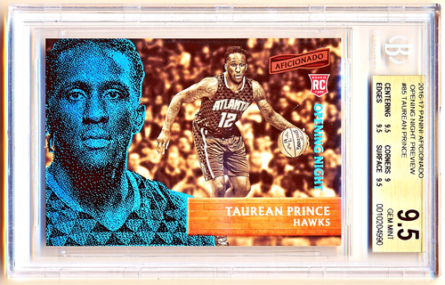 2016-17 Aficionado Taurean Prince Opening Night Rc SP #85 BGS 9.5 - POP ...