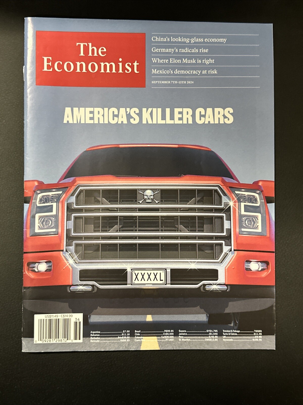 The Economist Magazine September 7 Th 13 Th 2024 America’s Killer Cars ...