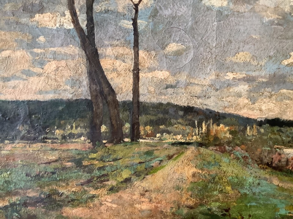 Felix Albert GENDROT Listed Antique American Impressionist Oil 1890 ...