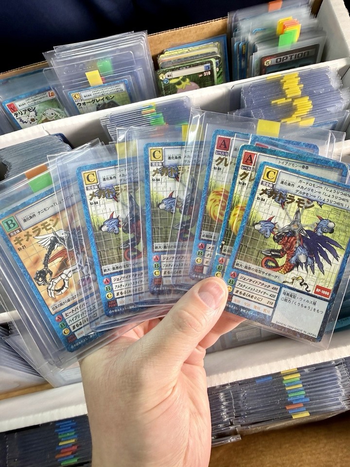 HUGE 500+ Digimon Digital Monster Hyper Colosseum Card Lot! Holos ...