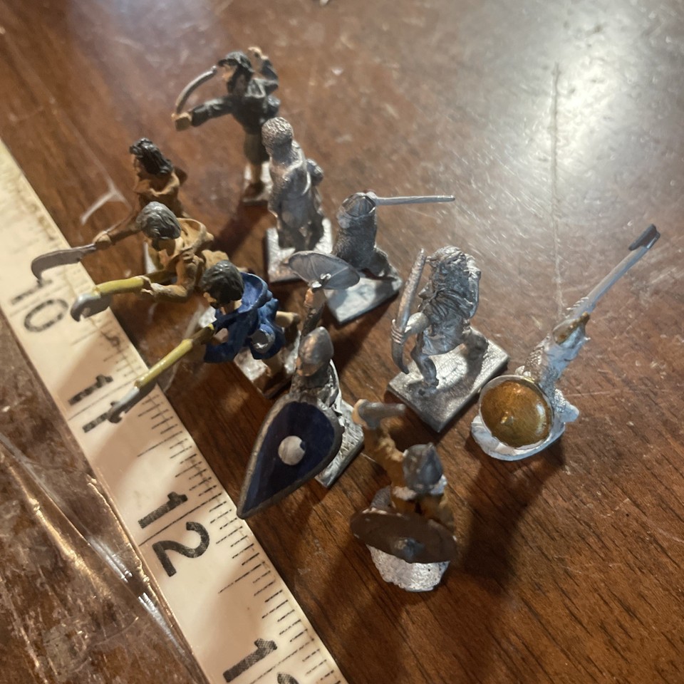 Metal Miniatures Loose Figures D&D Lot Of 10 Citadel Collection ...