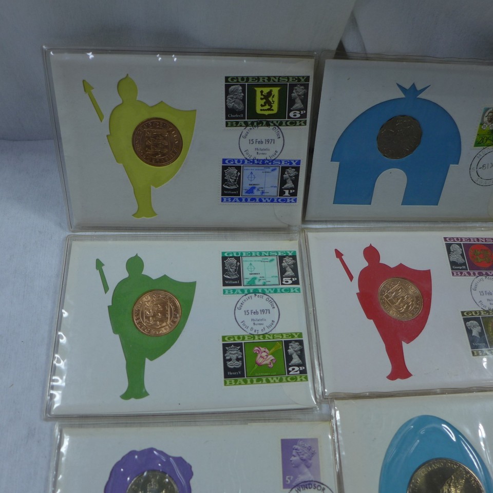 Lot of (38) First Day Covers with Coins 99 COMPANY - One Duplicate | eBay
