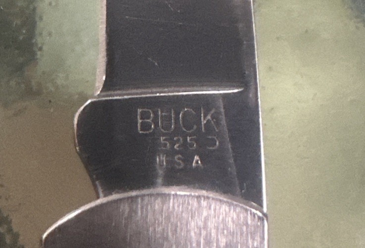 VINTAGE 1999 BUCK 525 USA LOCKBACK ALL STAINLESS MINI POCKET KNIFE ...