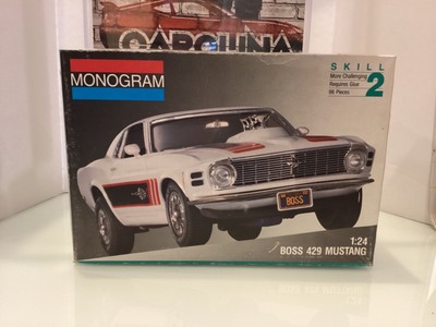 Monogram Boss 429 Mustang 1:24 Scale Model Kit #2728 - 009826 | eBay