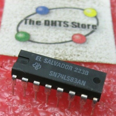 SN74LS83AN Texas Instruments TTL Full Adder IC 74LS83 7483 - NOS Qty 1 ...