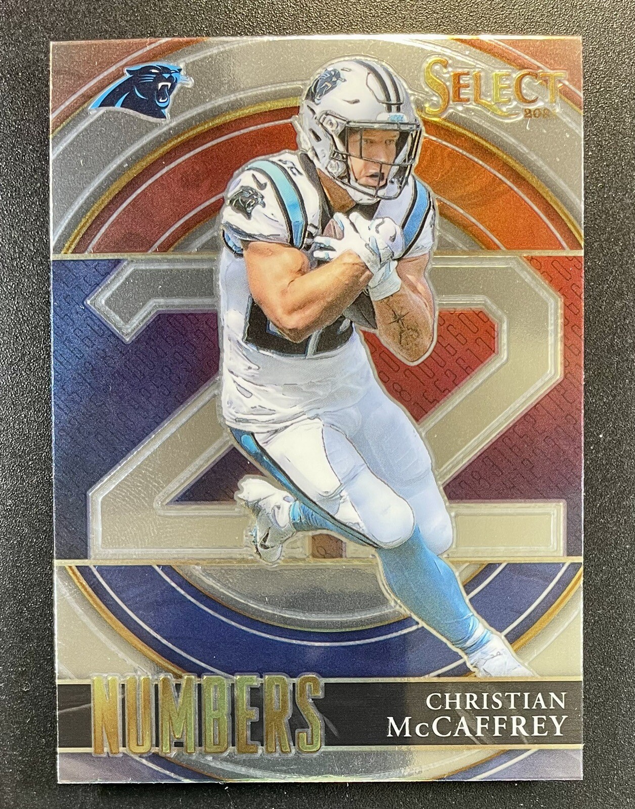 2021 Select Numbers Christian McCaffrey #SN-20 Carolina Panthers | eBay