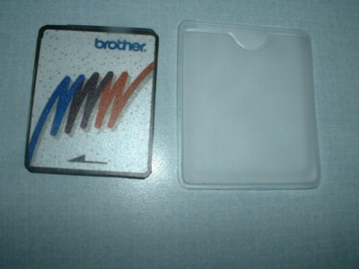 Brother/Baby Lock Rewritable Embroidery Card - SA309 - 4M - 4 Megabit ...