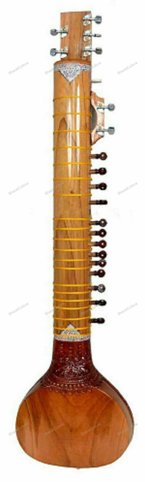 Electric Sitar Professional Indian Musical String Instrument Electric ...