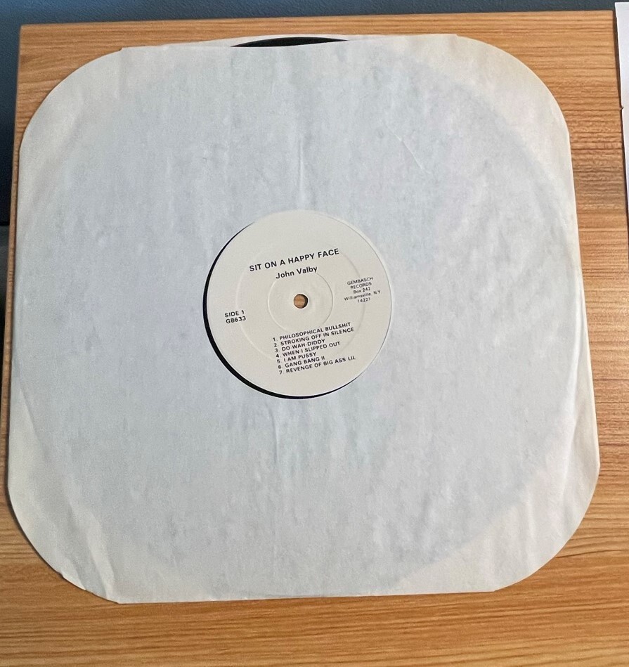 JOHN VALBY " SIT ON A HAPPY FACE" ADULT COMEDY NOVELTY SONGS IT IS ...