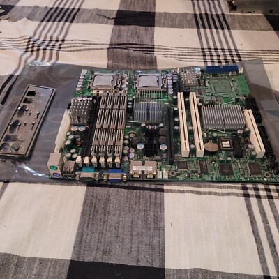Super Micro Computer X7DVL LGA 771/Socket J 2x Xeon E5310 CPU 4GB ...