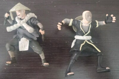 Naruto Grass Ninja Lot Of 2 - Masashi Kishimoto Mini Figure Mattel ...