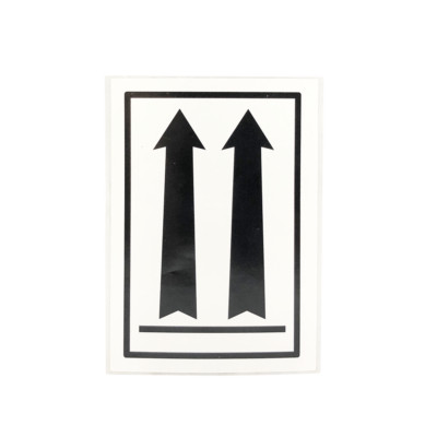 Air Specialty Labels Up Black Arrow 3" x 4.25" 1000 Adhesive Stickers ...