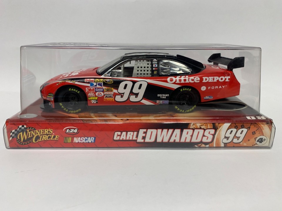 Carl Edwards #99 Office Depot Ford fusion 1/24 scale diecast NASCAR ...