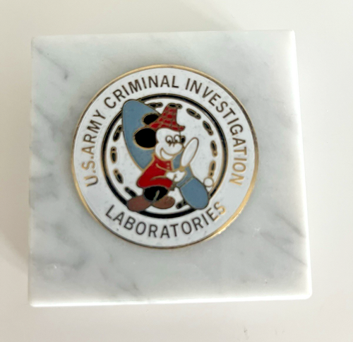 US Army Criminal Investigation Laboratory DFSC Award USACIL Disney ...