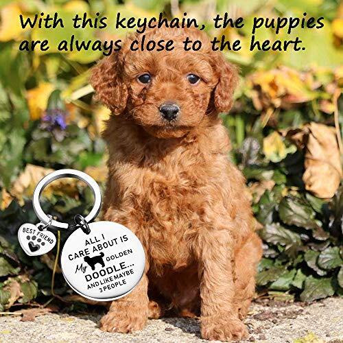 Goldendoodle Keychain Goldendoodle Gifts for Dog All Care My Golden ...