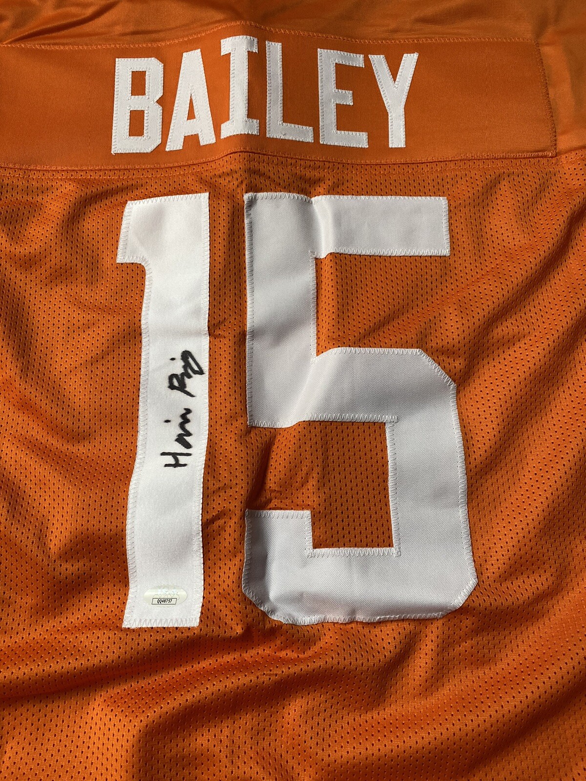 Dominic Bailey University Of Tennessee Vols Football Jersey With Dual ...