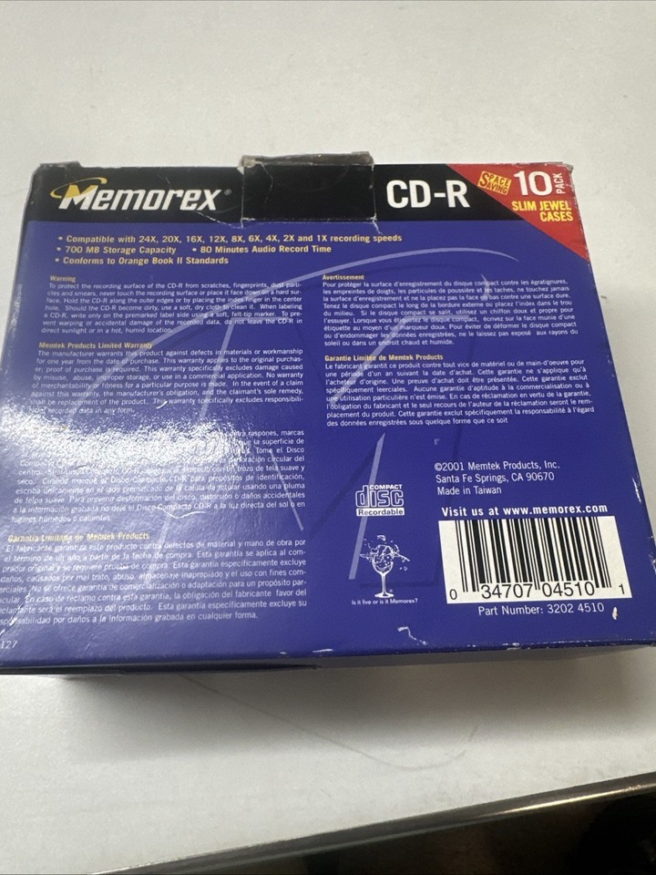 CD-R Recordable Compact Discs For Computer CD Writers | eBay