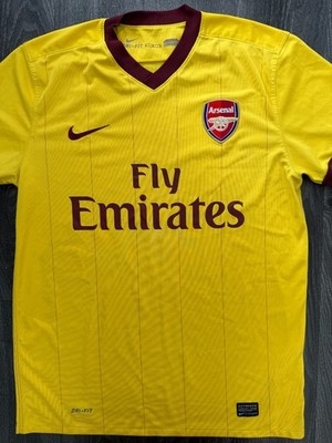 Original Authentic Nike Arsenal 2010/2011 Away Shirt Mens Medium | eBay UK