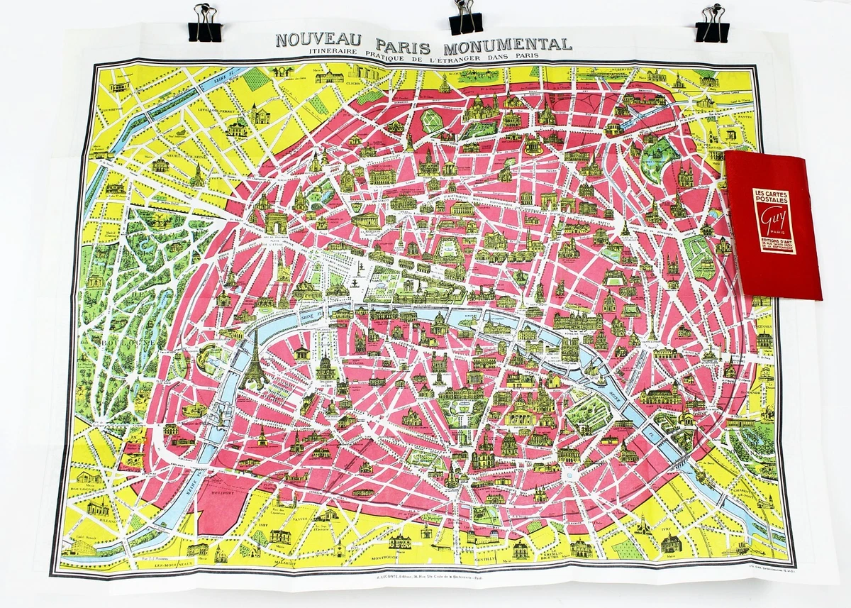 Map Of Paris Museums