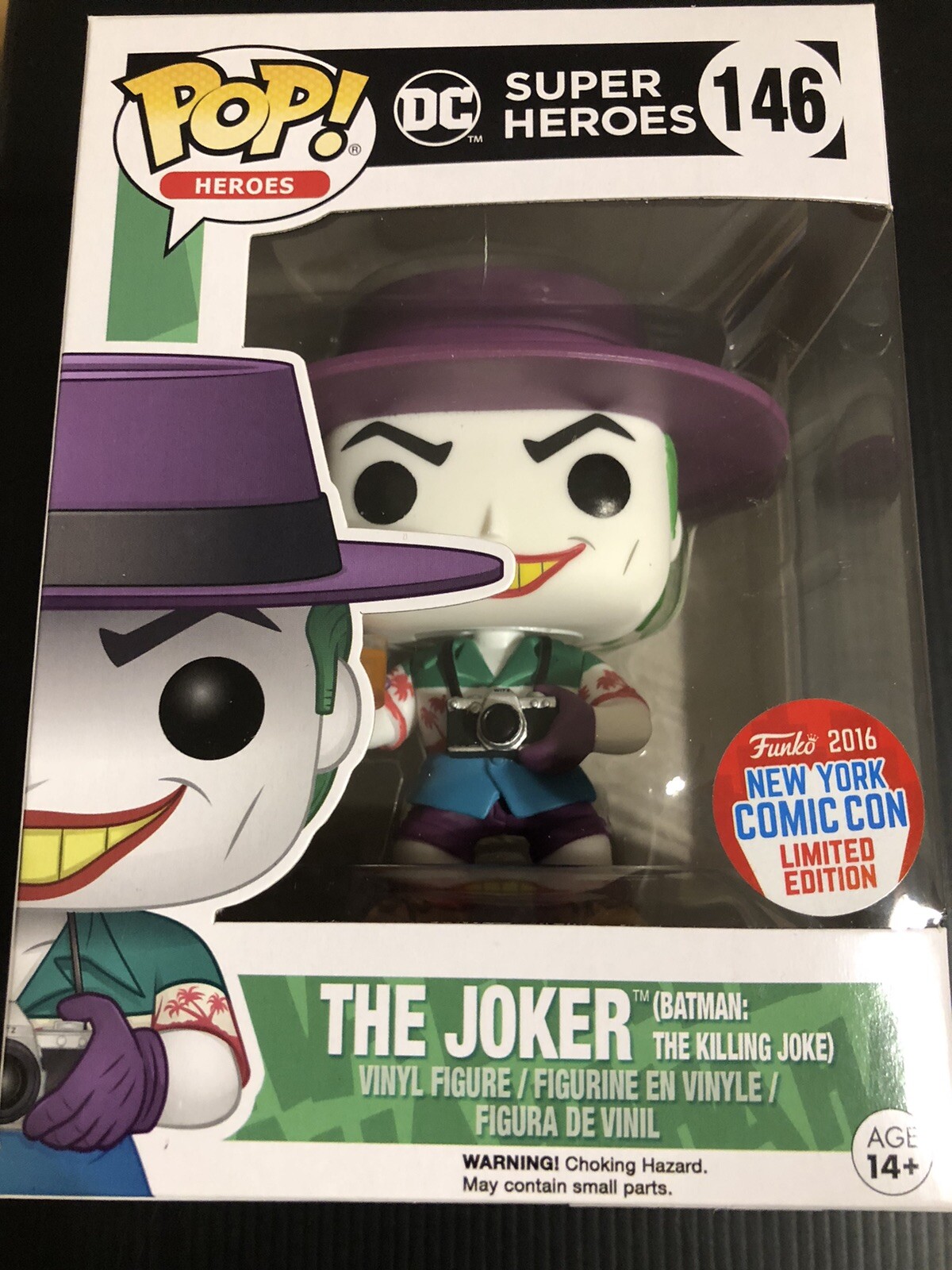 Funko Pop! The Joker (Batman: The Killing Joke) #146 - 2016 NYCC ...