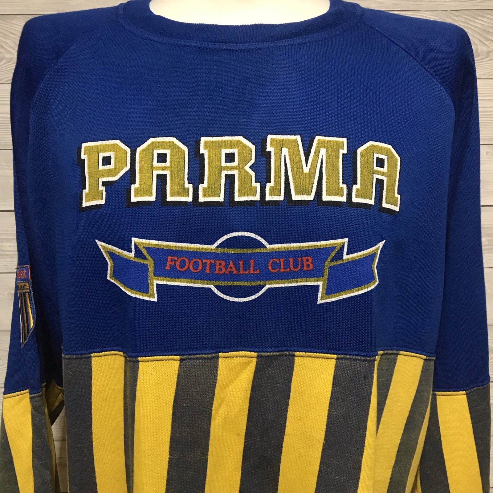 Parma Football Club Vintage Jumper Sweatshirt Season … - Gem