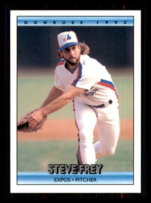 1992 BASEBALL 1992 Donruss Steve Frey Montreal Expos #660 1 | eBay