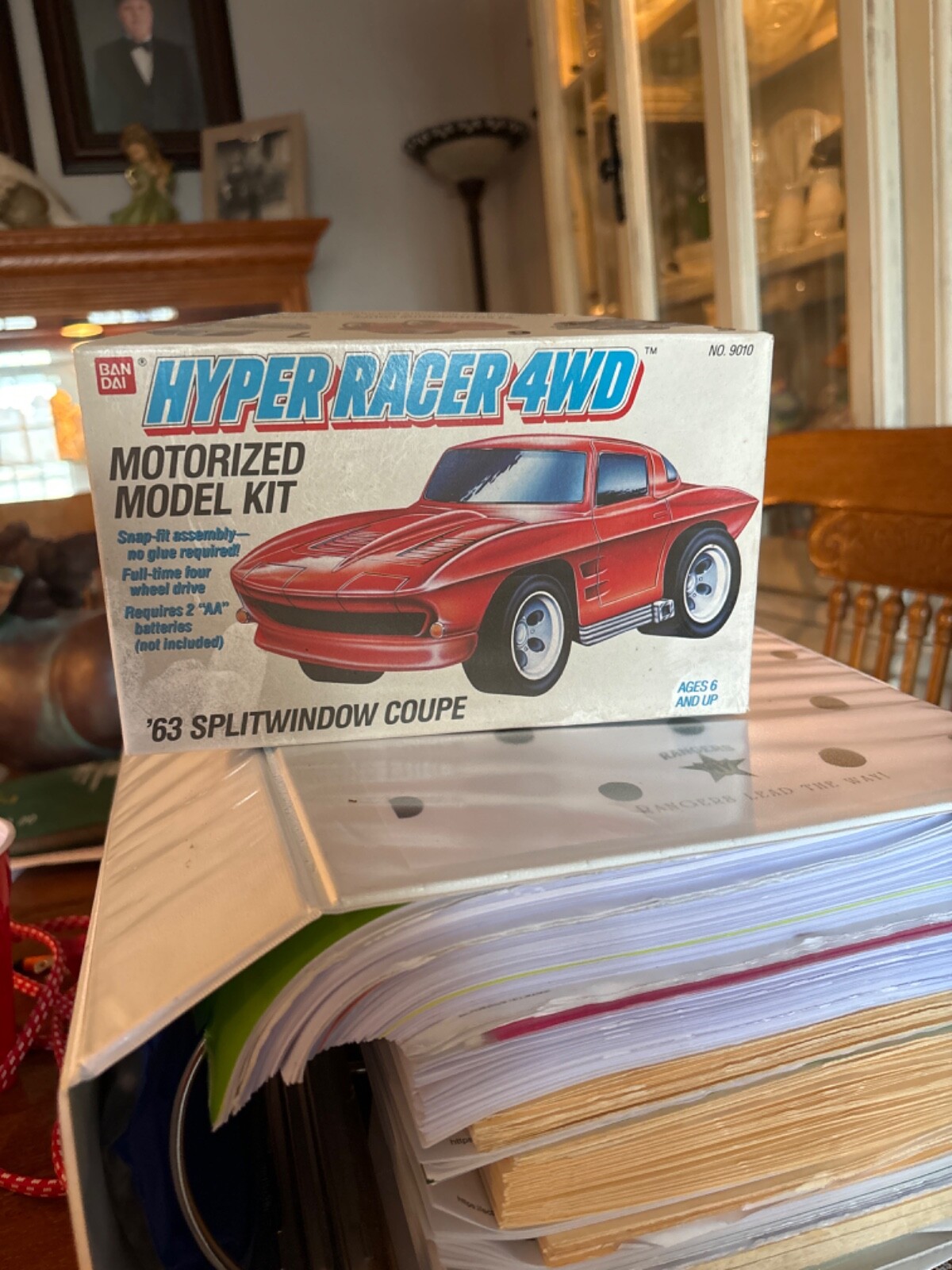 vintage model kit bandai hyper racer 4WD motorized model 63 splitwindow ...