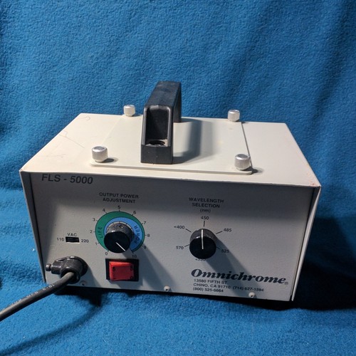Omnichrome FLS 5000 Forensic Light Source Alternative Light Source | eBay