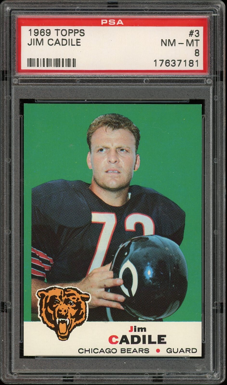 1969+Topps+-+%233+Jim+Cadile+%28RC%29 for sale online | eBay