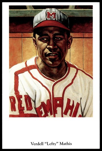 Lefty Mathis 1991 Ron Lewis Negro League Postcards #7 /10000 | eBay