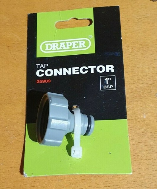 Draper 25909 1in BSP Tap Connector for sale online | eBay