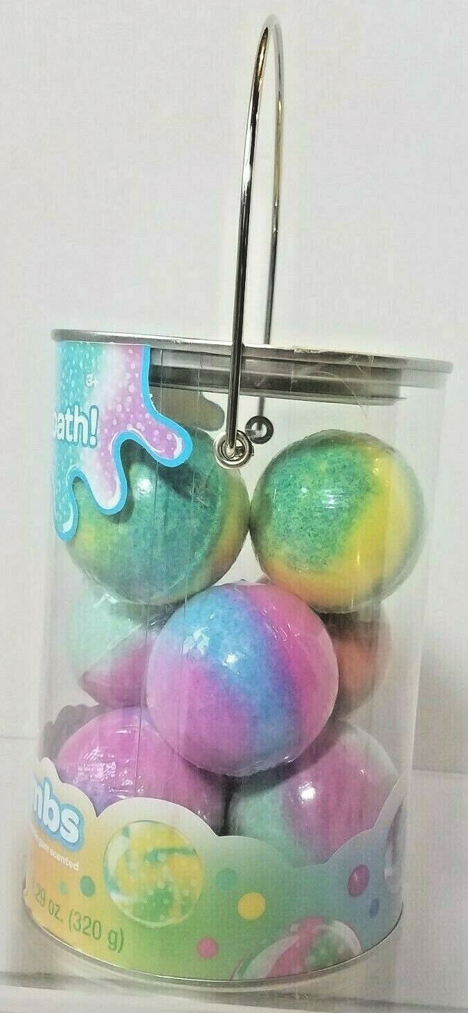 Crayola Bath Bombs 8 Ct. Grape Jam/Laser Lemon/Cotton Candy/Bubble Gum ...