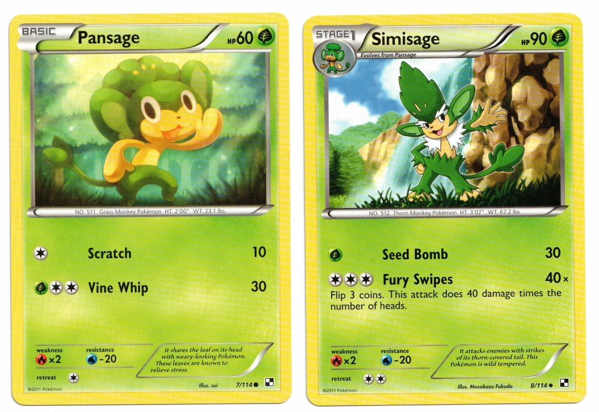 Simisage Pokemon
