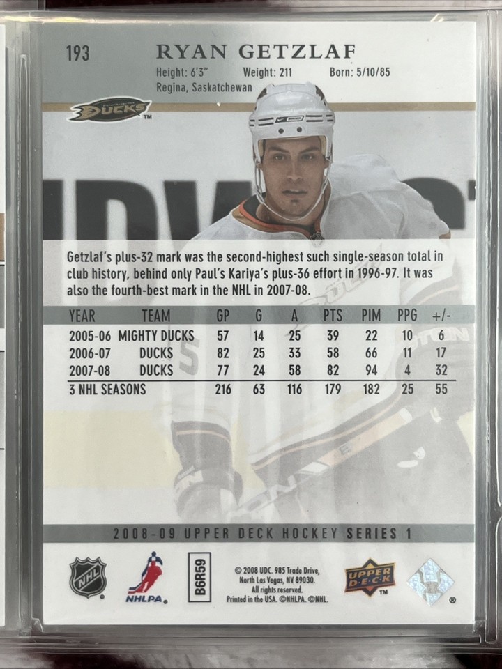 3 Signed Ducks Cards Ryan Getzlaf/Jonas Hiller/Matt Cullen | eBay