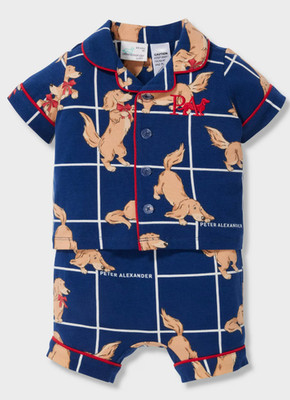 NWT Peter Alexander Penny Wonderdog PJ Set Size 3/6 Months Unisex Baby ...
