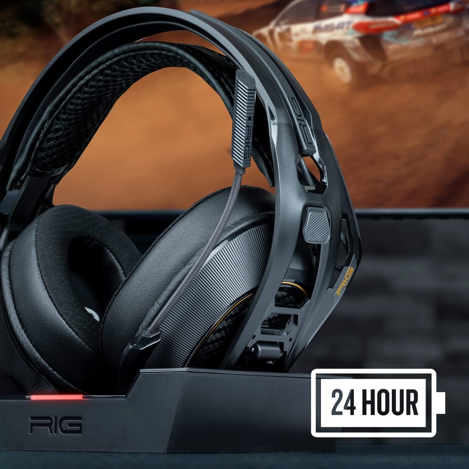 RIG 800 PRO HD Wireless Gaming Headset w/Charging Stand & Dolby Atmos ...