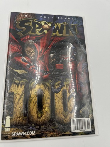Spawn #100 Rare Newsstand Variant Death of Angela Todd McFarlane | eBay